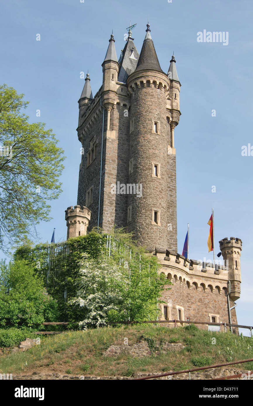 the "Wilhelmsturm" at Castle Dillenburg in Germany Stock Photo - Alamy
