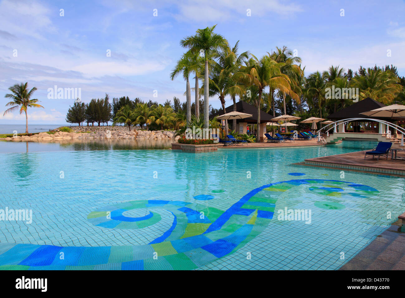 Brunei, Bandar Seri Begawan, Empire Hotel & Country Club Stock Photo ...