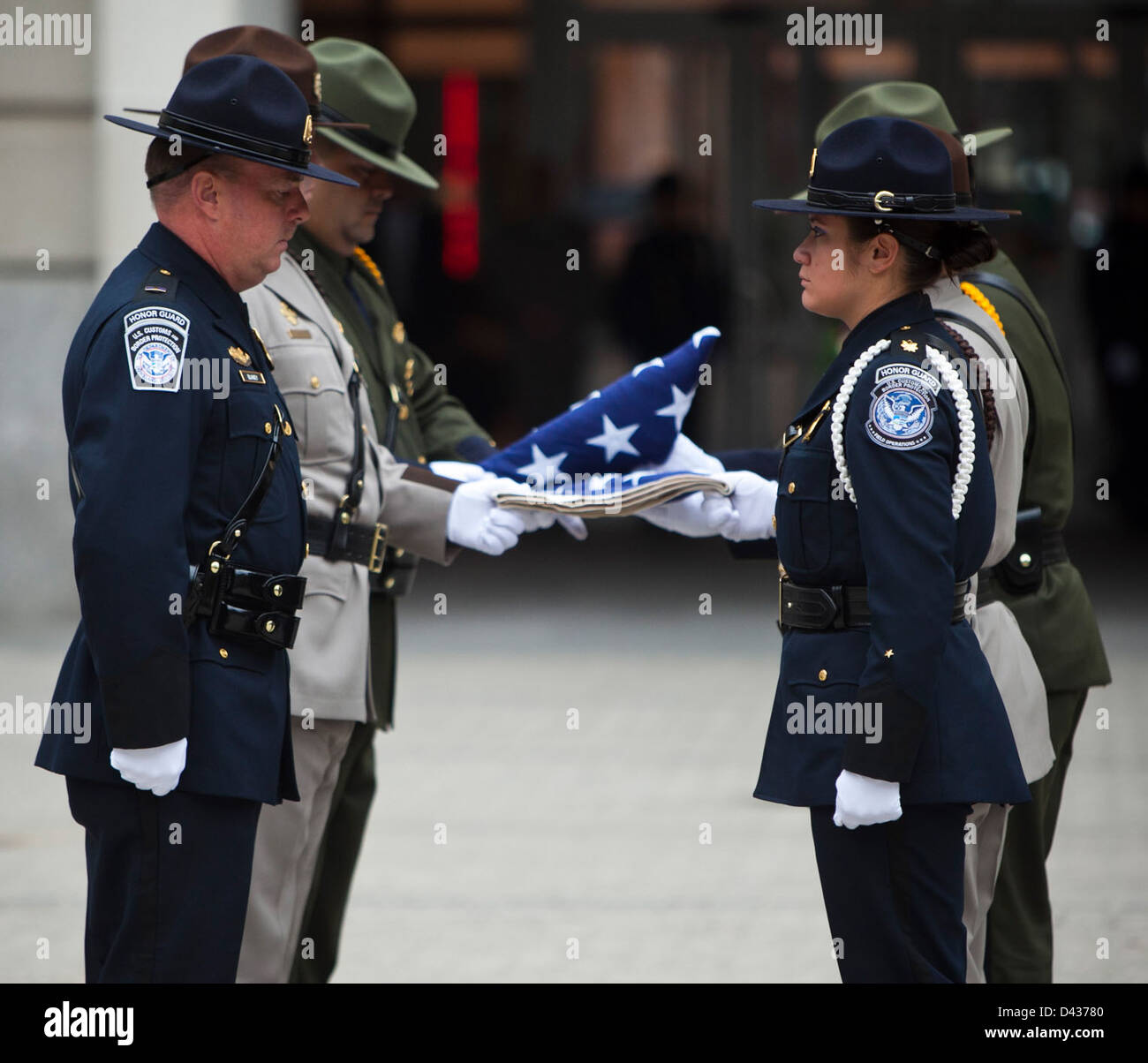 At Customs and Border Protection headquarters in Washington, D.C ...