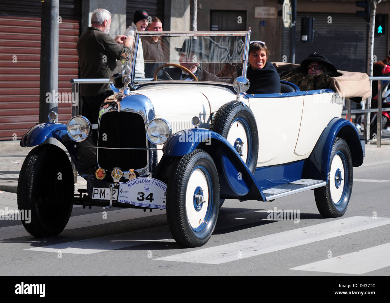 55th Vintage Cars Rally ( Barcelona. Spain, March 3rd 2013) Vintage ...