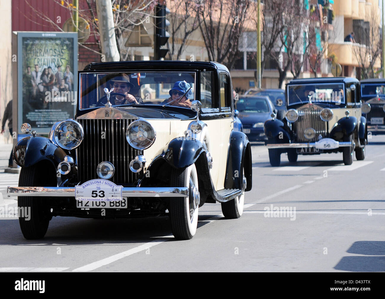 55th Vintage Cars Rally ( Barcelona. Spain, March 3rd 2013) Vintage ...