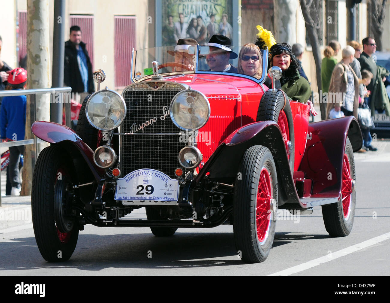 55th Vintage Cars Rally ( Barcelona. Spain, March 3rd 2013) Vintage ...