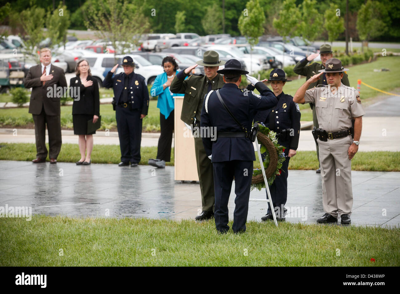 The CBP Global College Memorial Dedication ceremony honors those who contributed to U.S. Customs ...
