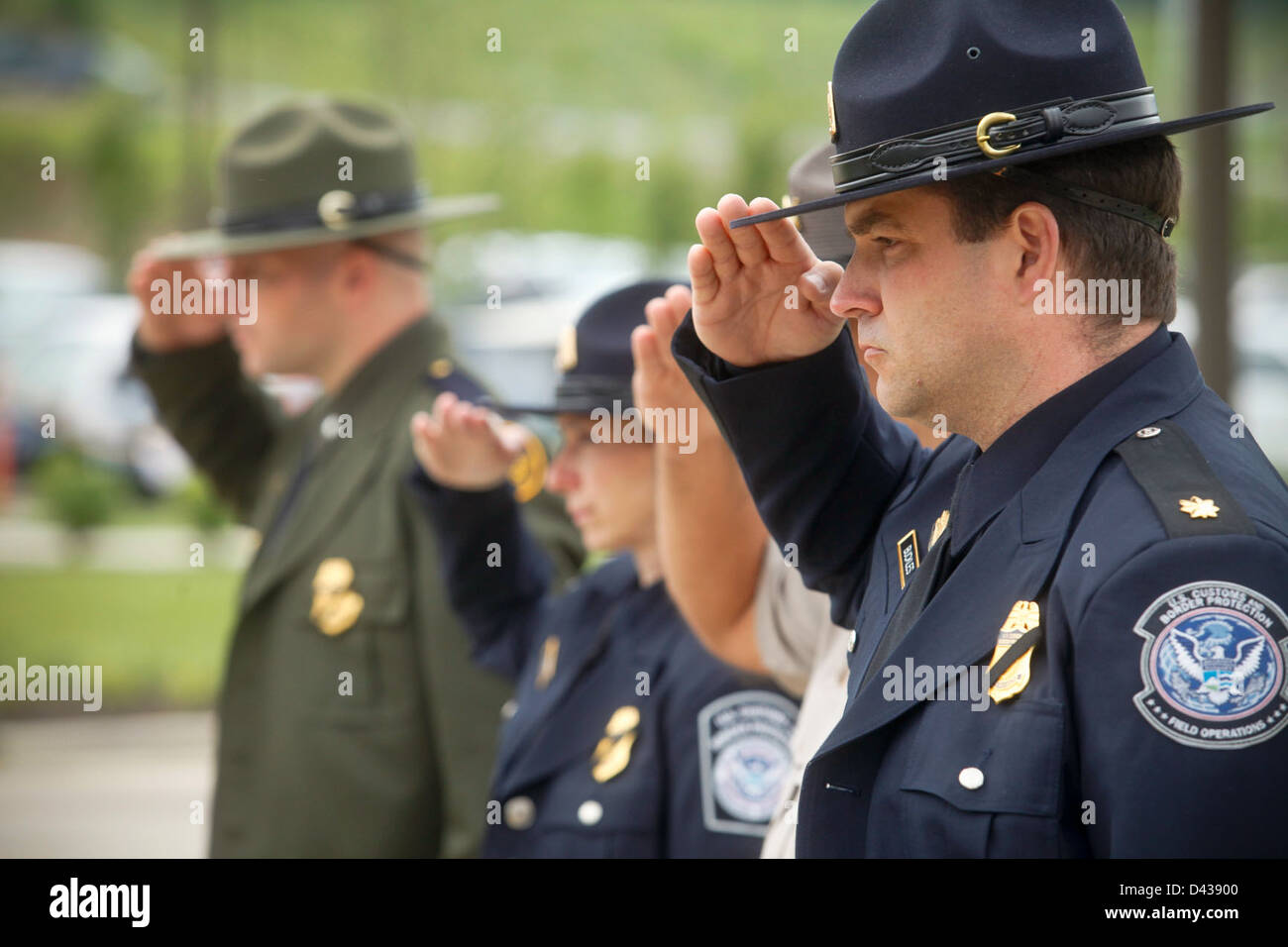 The dedication ceremony for the CBP Global College Memorial was held to ...