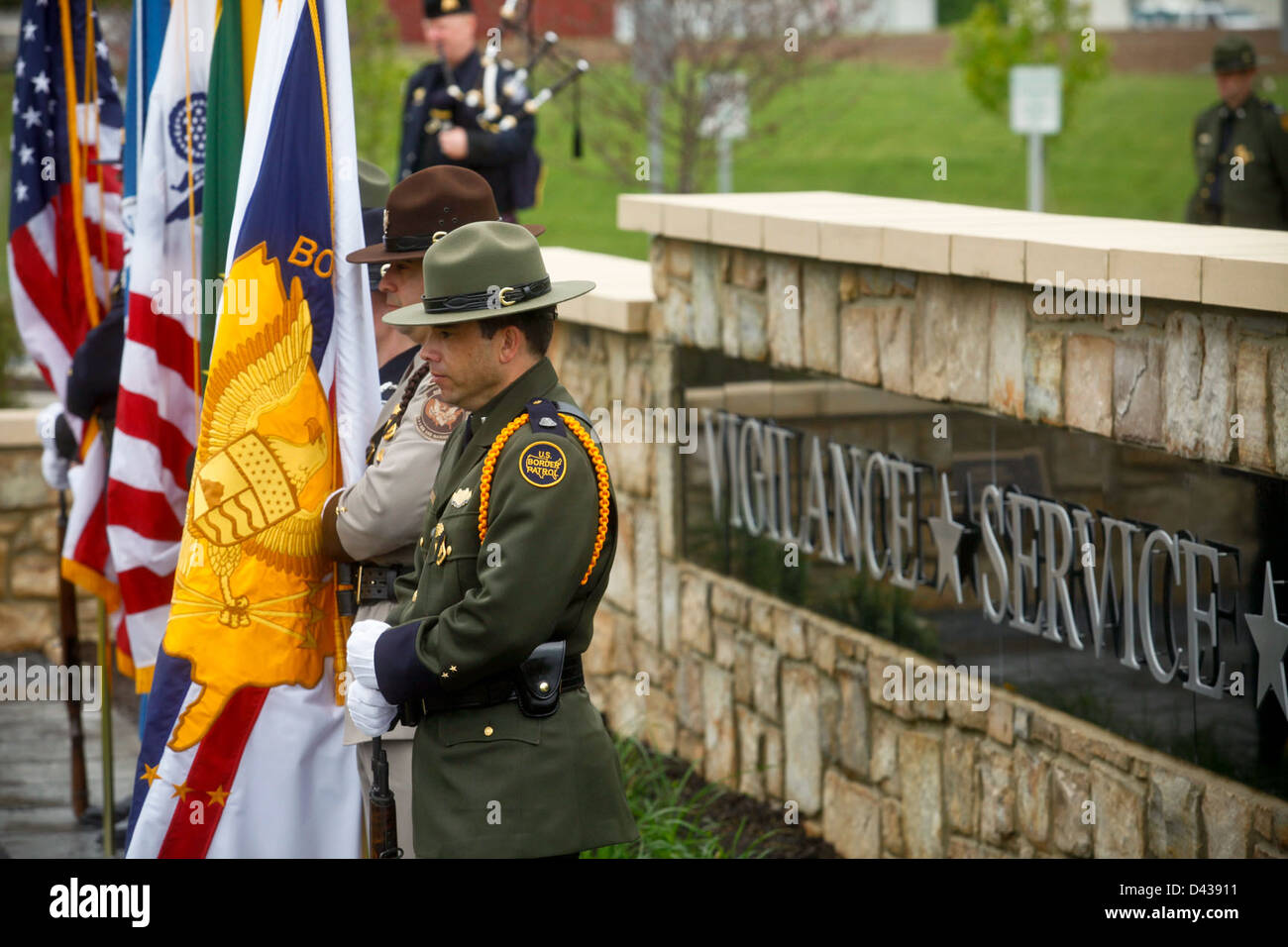 The CBP Global College Memorial Dedication honors U.S. Customs and ...