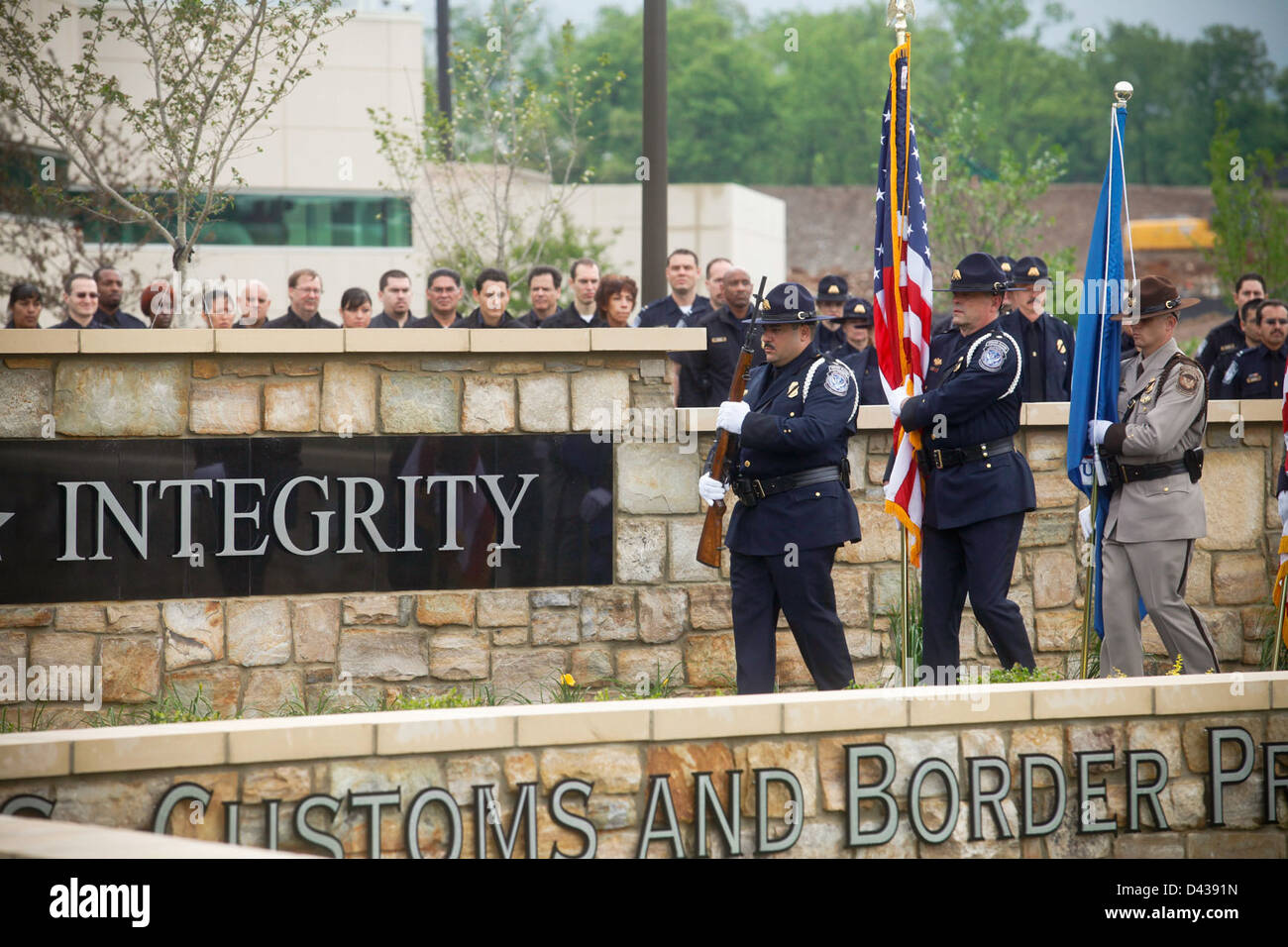 The CBP Global College Memorial Dedication, led by U.S. Customs and ...