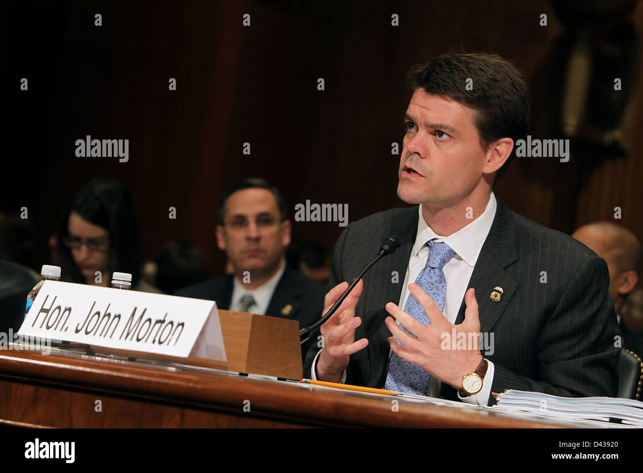 Commissioner Alan Bersin of CBP and ICE Director John Morton testified ...
