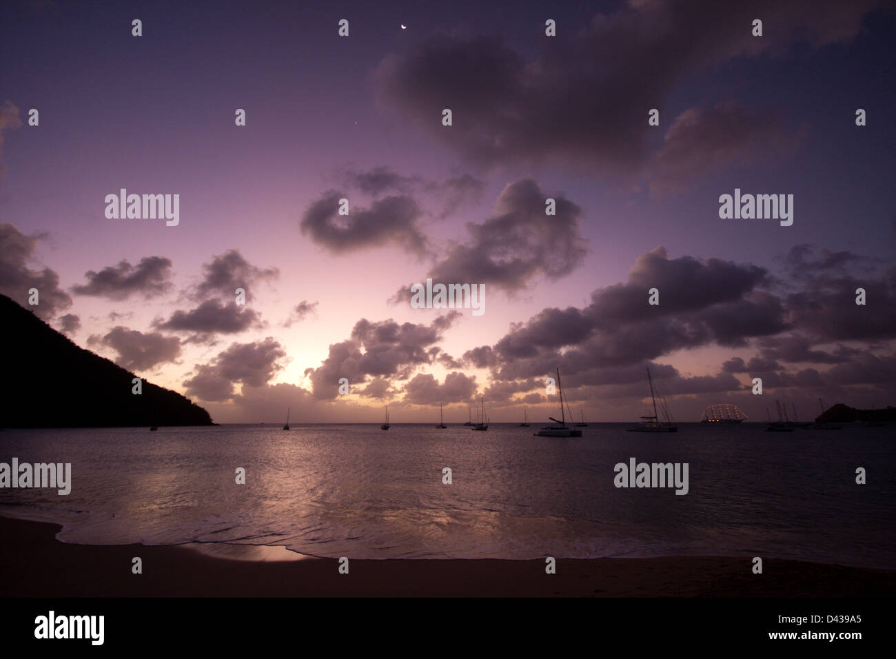 Reduit beach in st lucia hi-res stock photography and images - Alamy