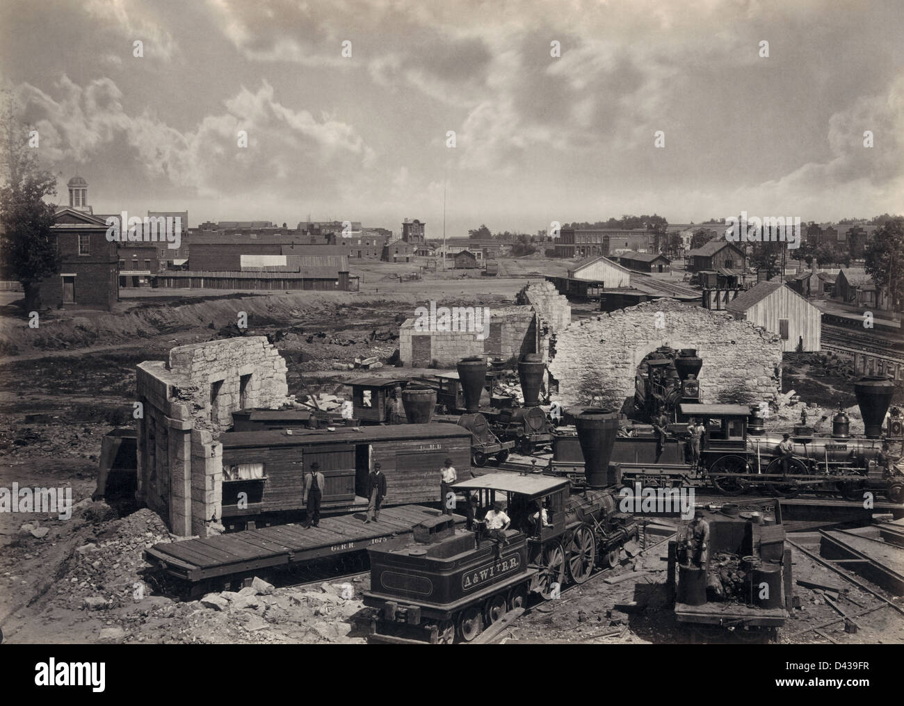 Civil war railroad hi-res stock photography and images - Alamy