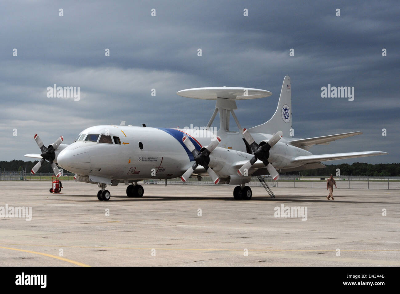 CBP operates a P-3 aircraft for air surveillance, border patrol, and ...