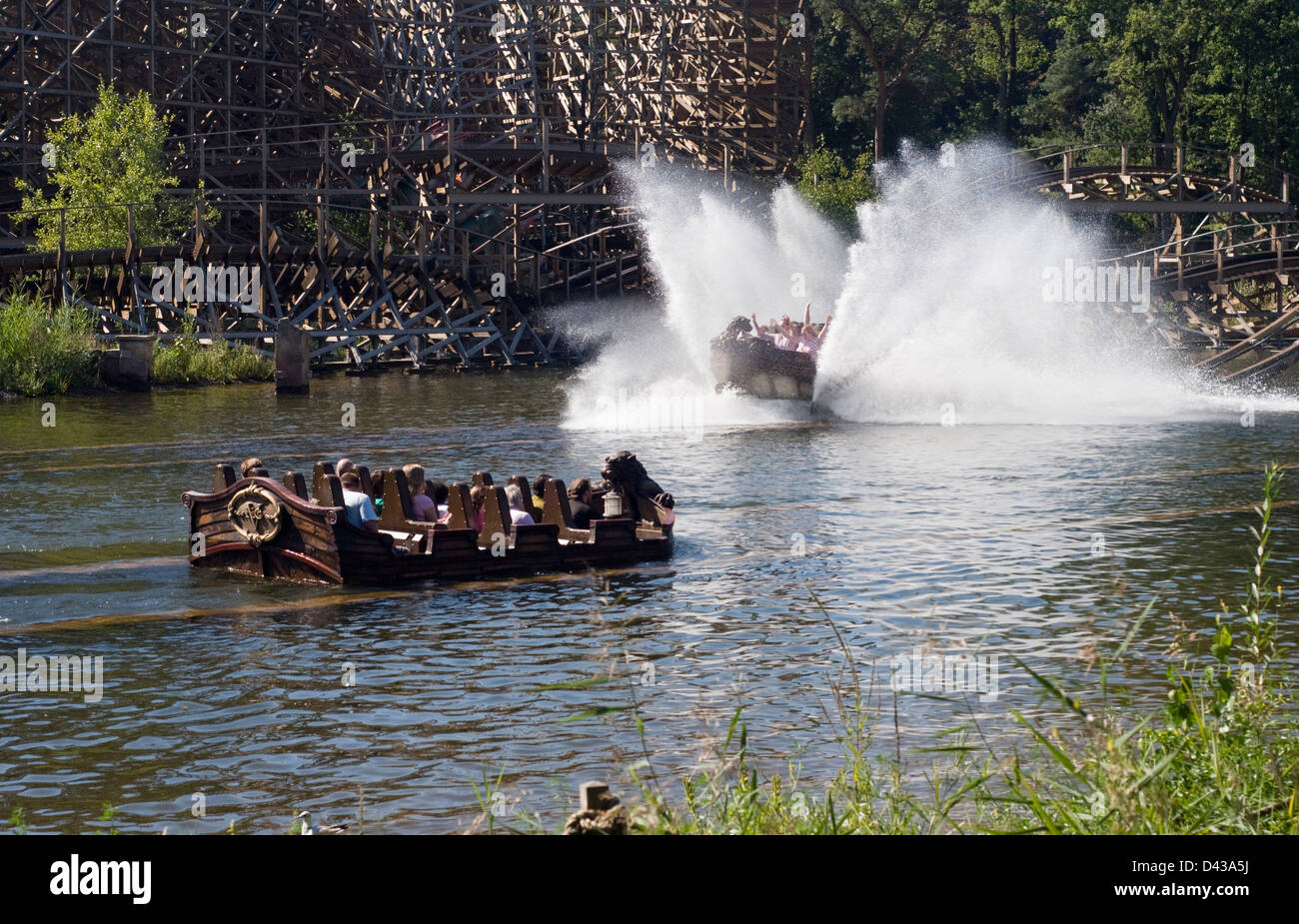A ride at the Efteling theme park in the Netherlands Stock Photo - Alamy