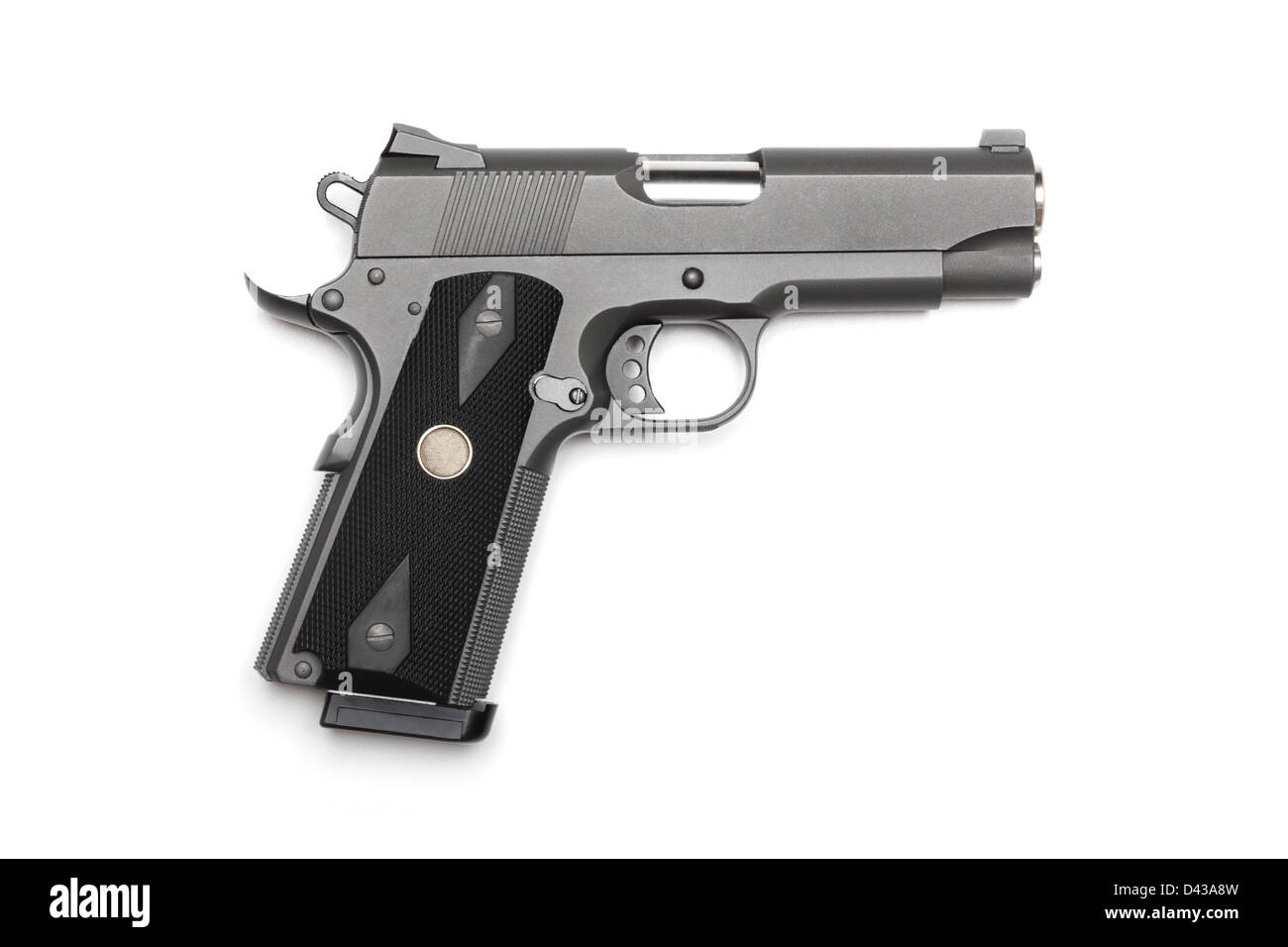 Tactical Wilson Combat 1911 series, 4" pistol on a white background ...