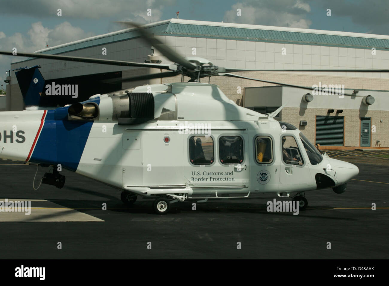 A CBP aircraft, part of Air and Marine Operations, is captured on ...
