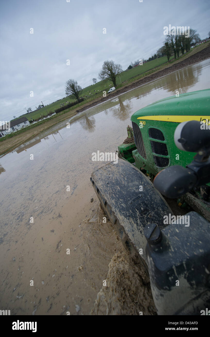 Plough through flooding hi-res stock photography and images - Alamy