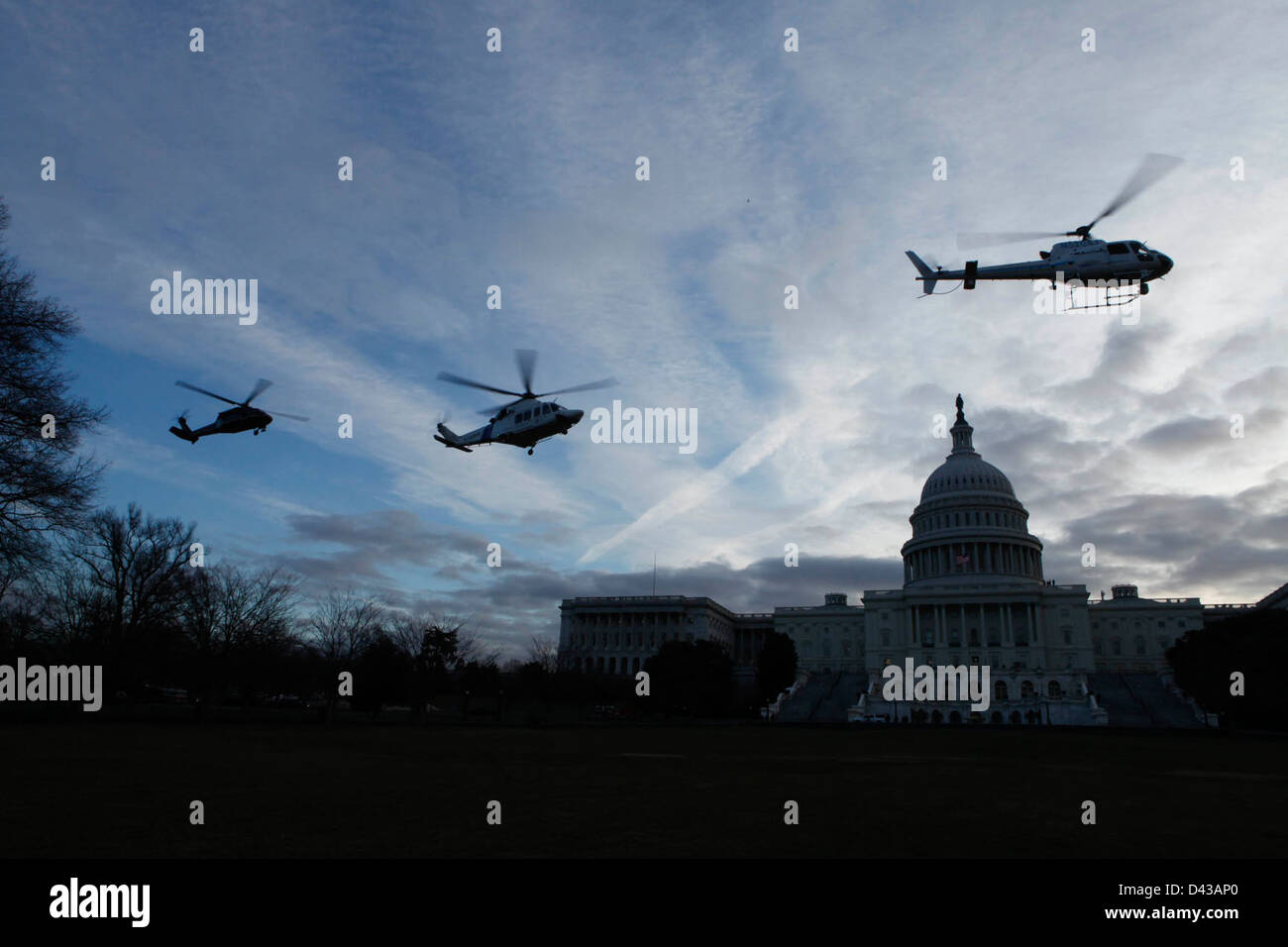 A CBP Blackhawk helicopter, part of the Office of Air and Marine ...