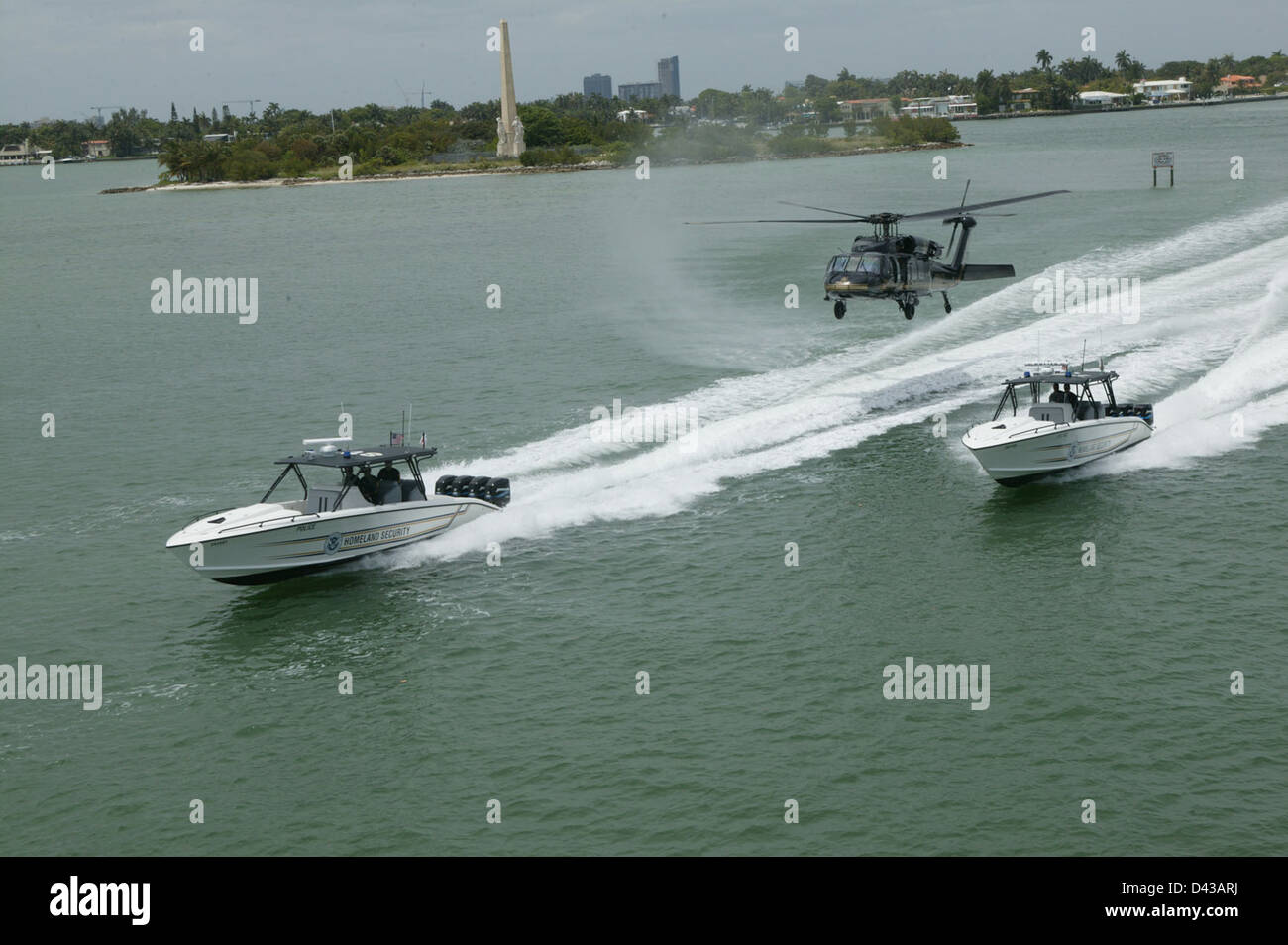 This image shows a U.S. Customs and Border Protection (CBP) operation ...