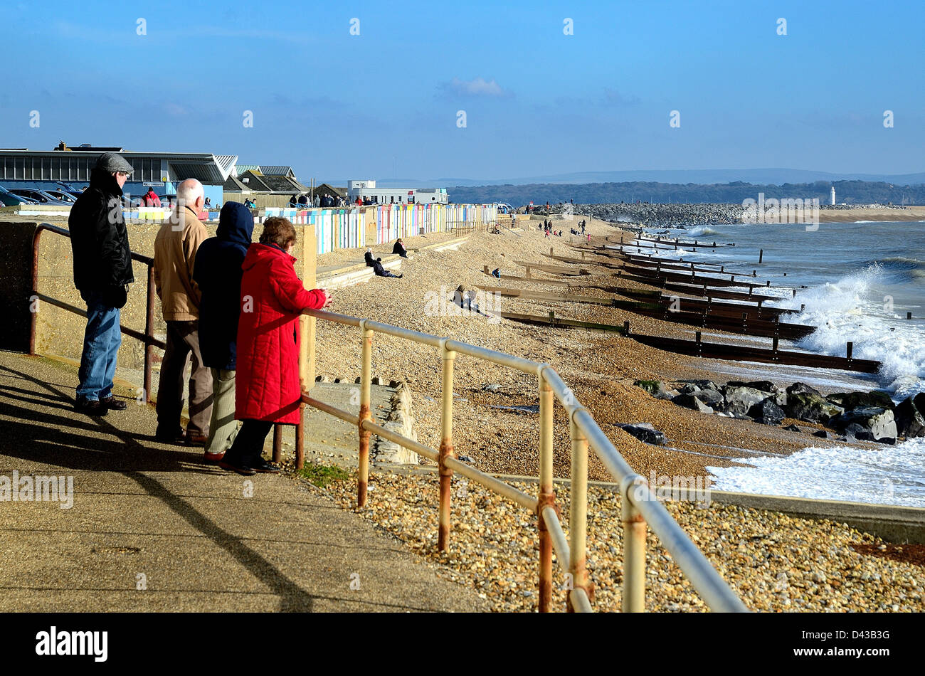 Milford on sea hi-res stock photography and images - Alamy