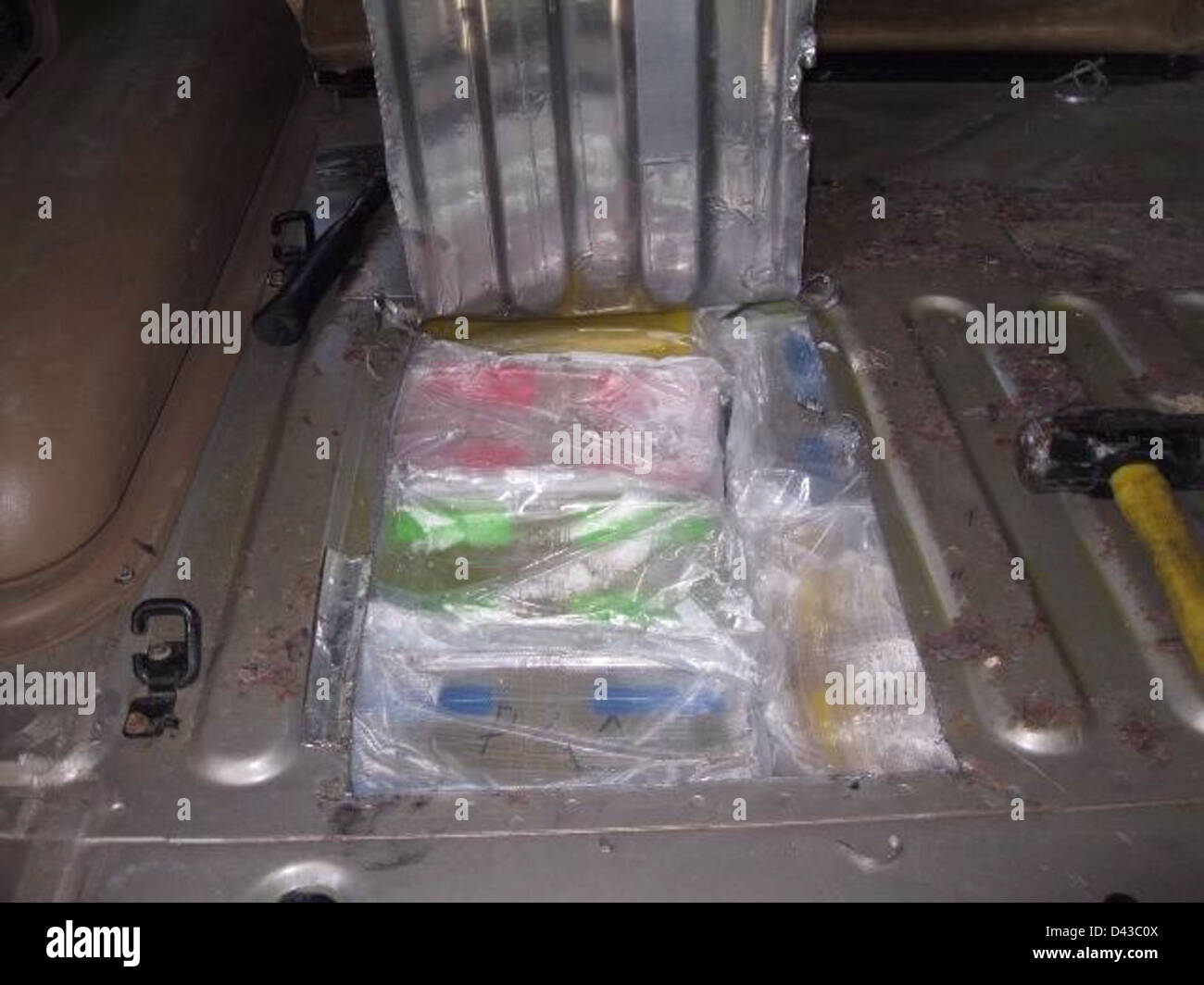 U.S. Customs and Border Protection (CBP) officers intercepted a large ...