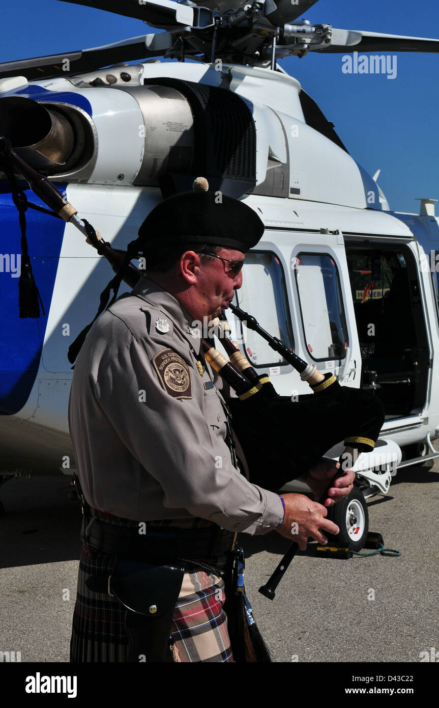 At AirVenture in Oshkosh, Wisconsin, members of CBP’s Air and Marine ...