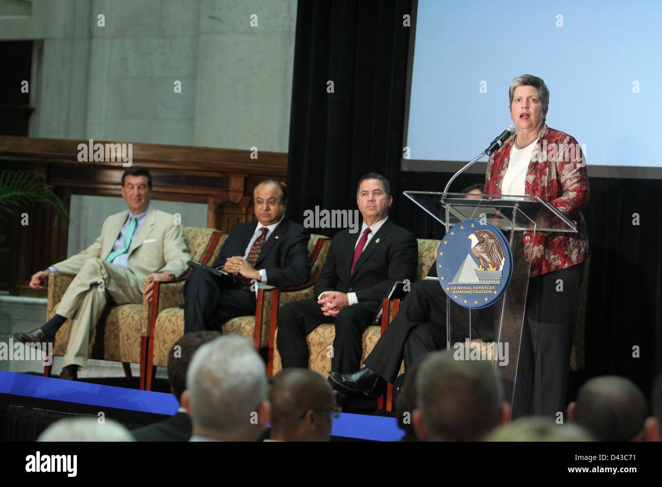The dedication ceremony of the New Orleans Custom House marked the ...