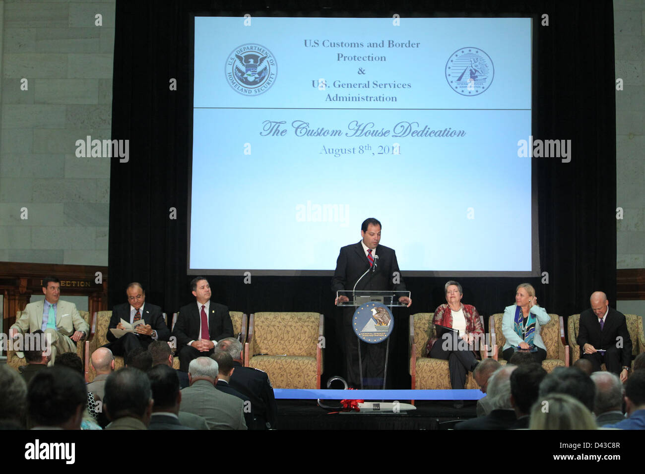 The U.S. Customs and Border Protection held a dedication ceremony for ...