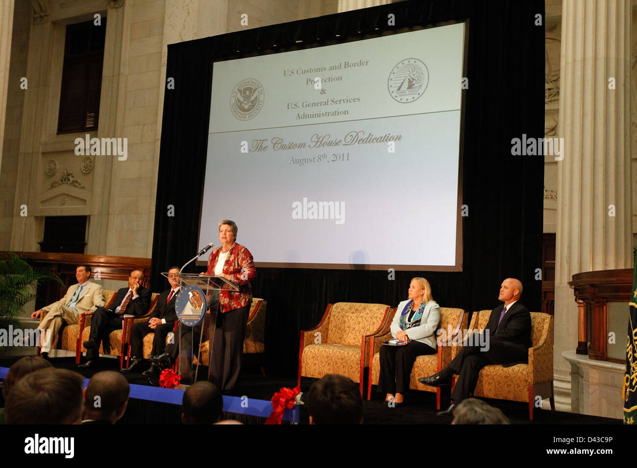 The New Orleans Custom House Dedication Ceremony celebrated the ...