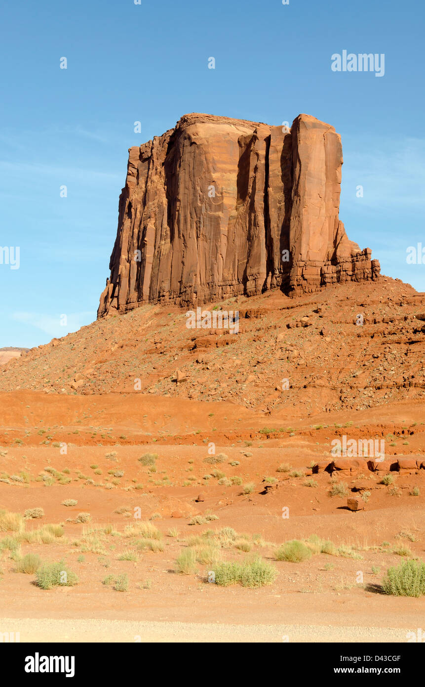 monolith in Monument Valley in Utah in the United States of America ...