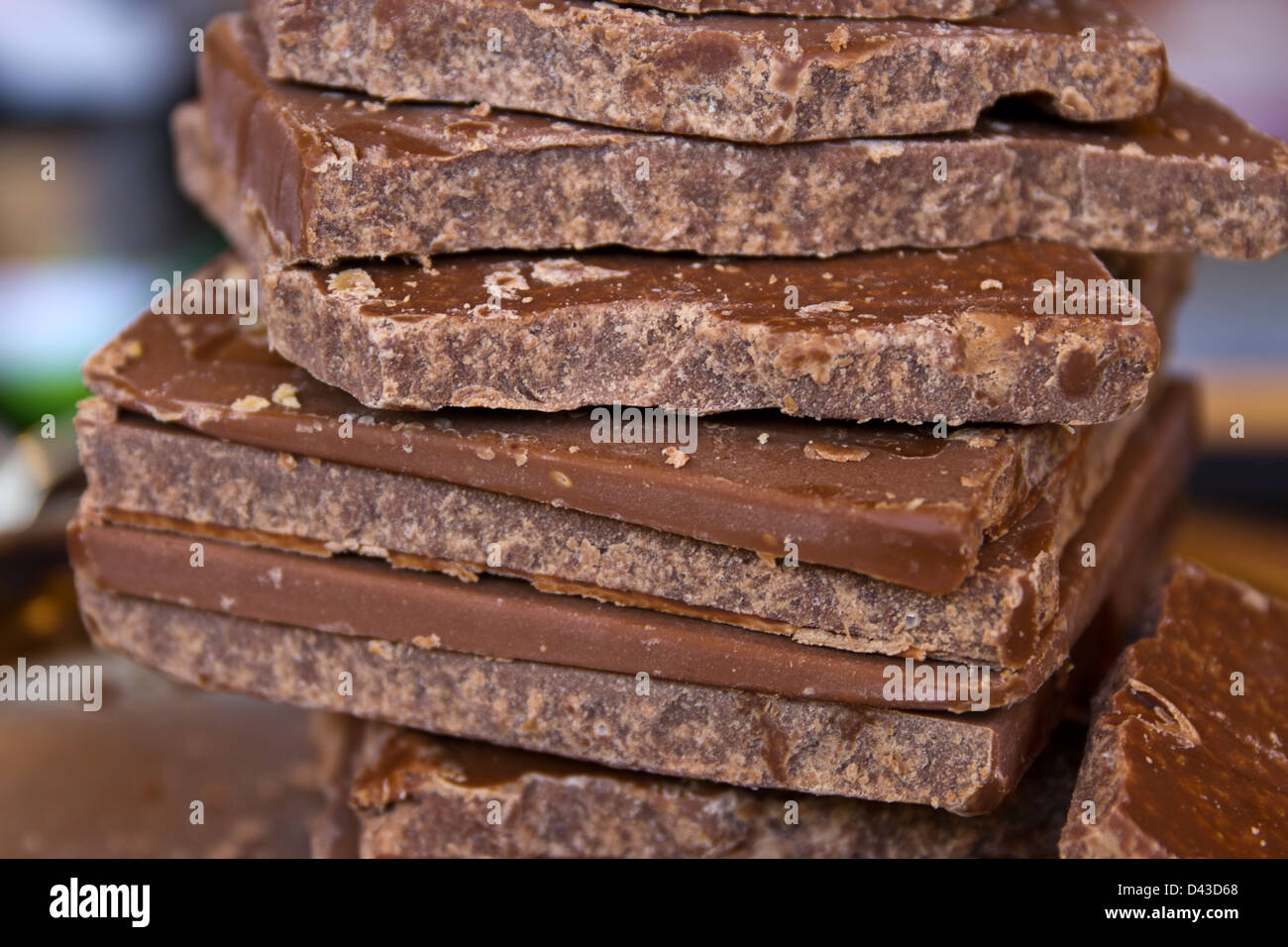 Chocolate bars for cooking Stock Photo - Alamy
