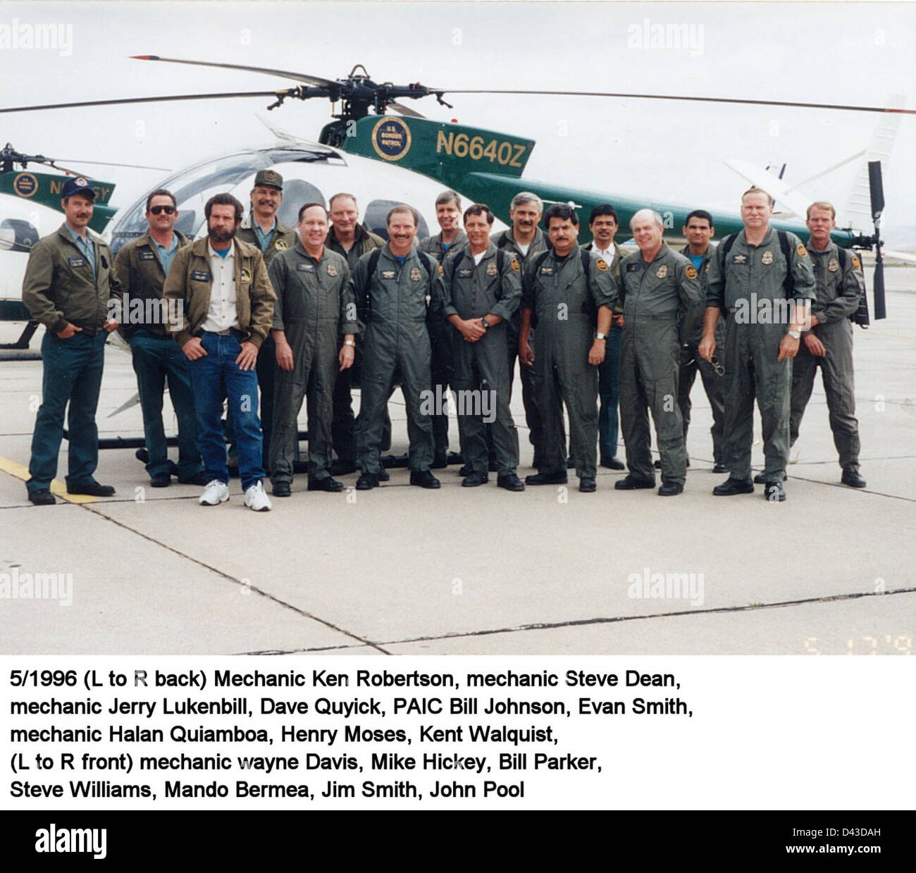 The OH-6 helicopter, a key asset in border security operations, retired ...