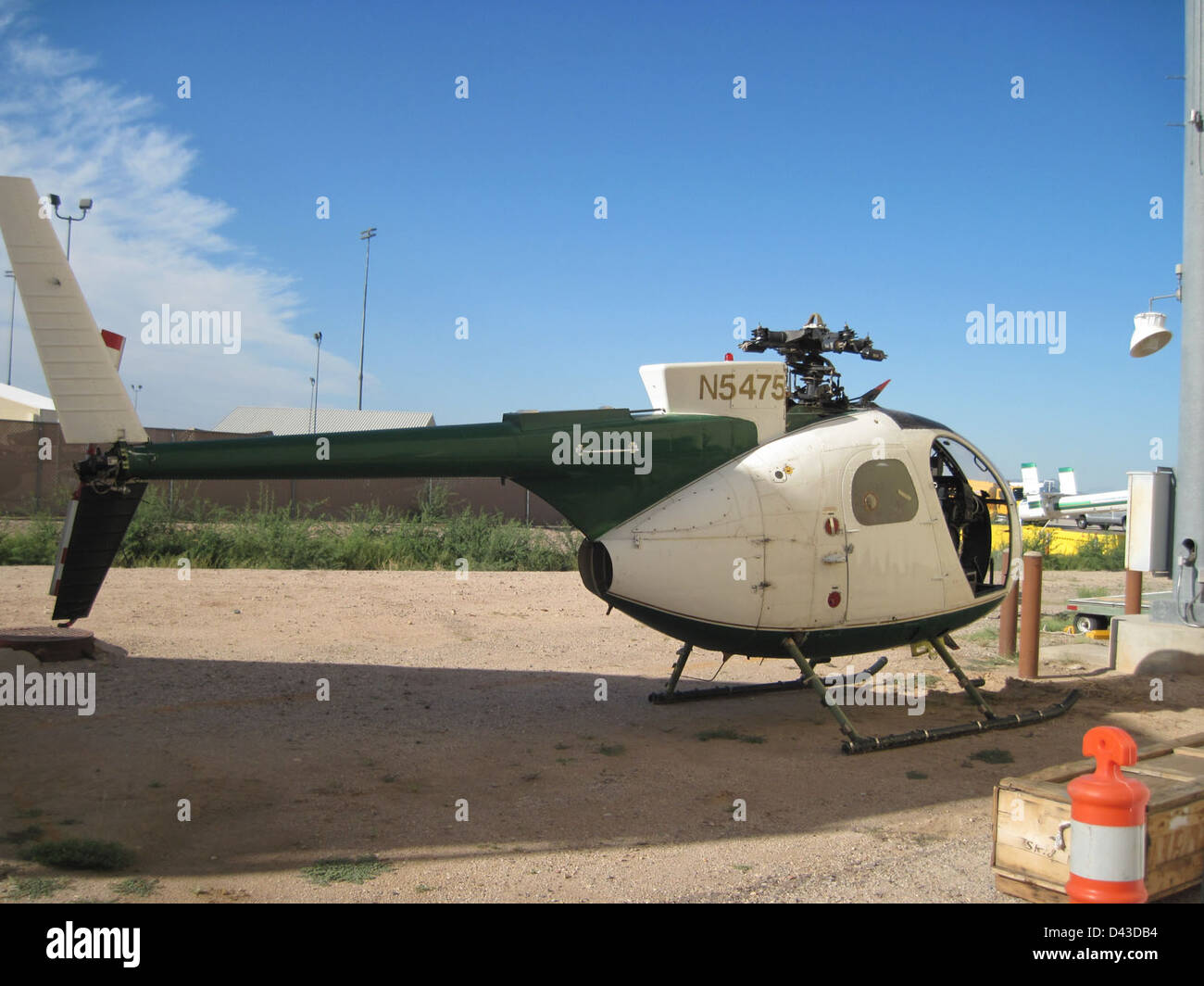 The OH-6 helicopter, used by federal law enforcement agencies such as U ...