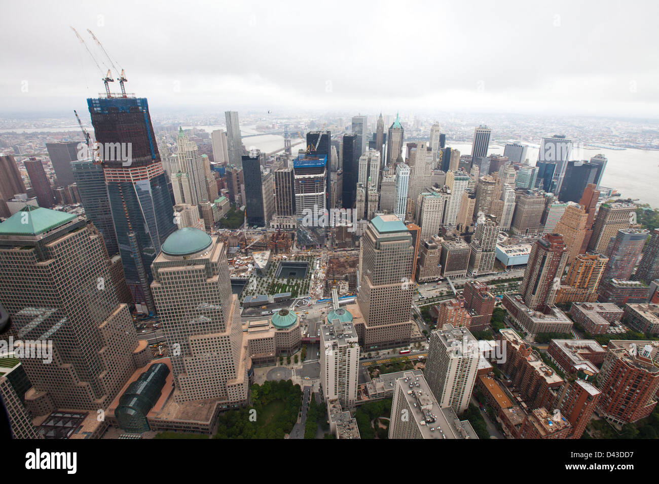 The World Trade Center site, secured by federal law enforcement and U.S ...