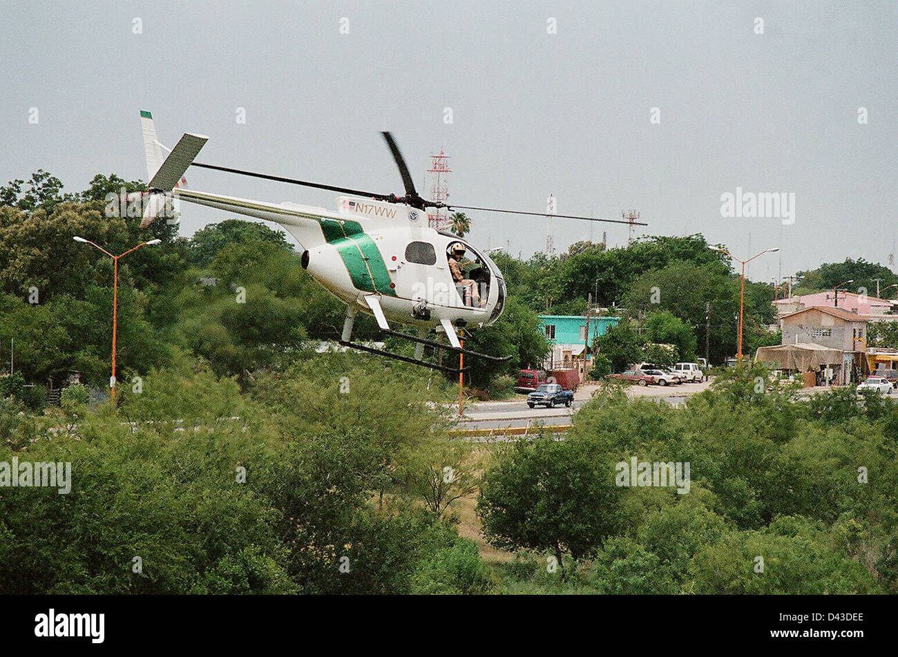 Observation Helicopter OH6 Stock Photo - Alamy