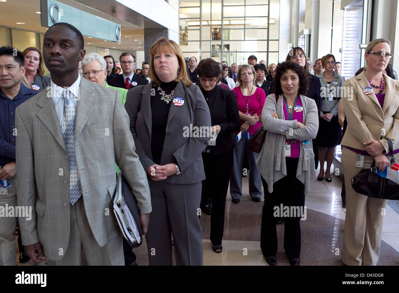 This image captures the launch of the CBP CFC campaign on November 2 ...