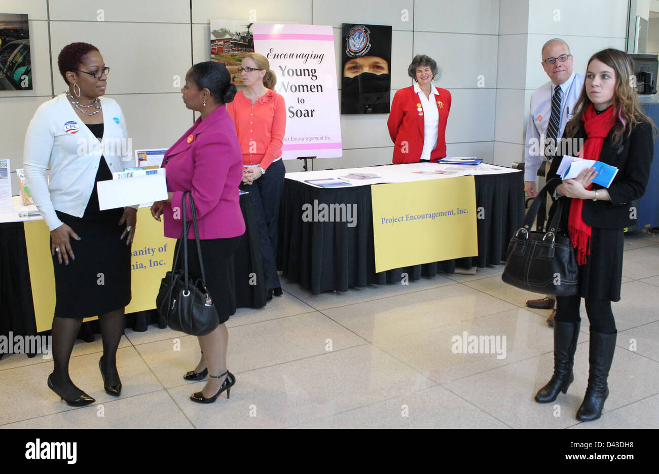 This photograph captures the kickoff of a campaign by the U.S. Customs ...