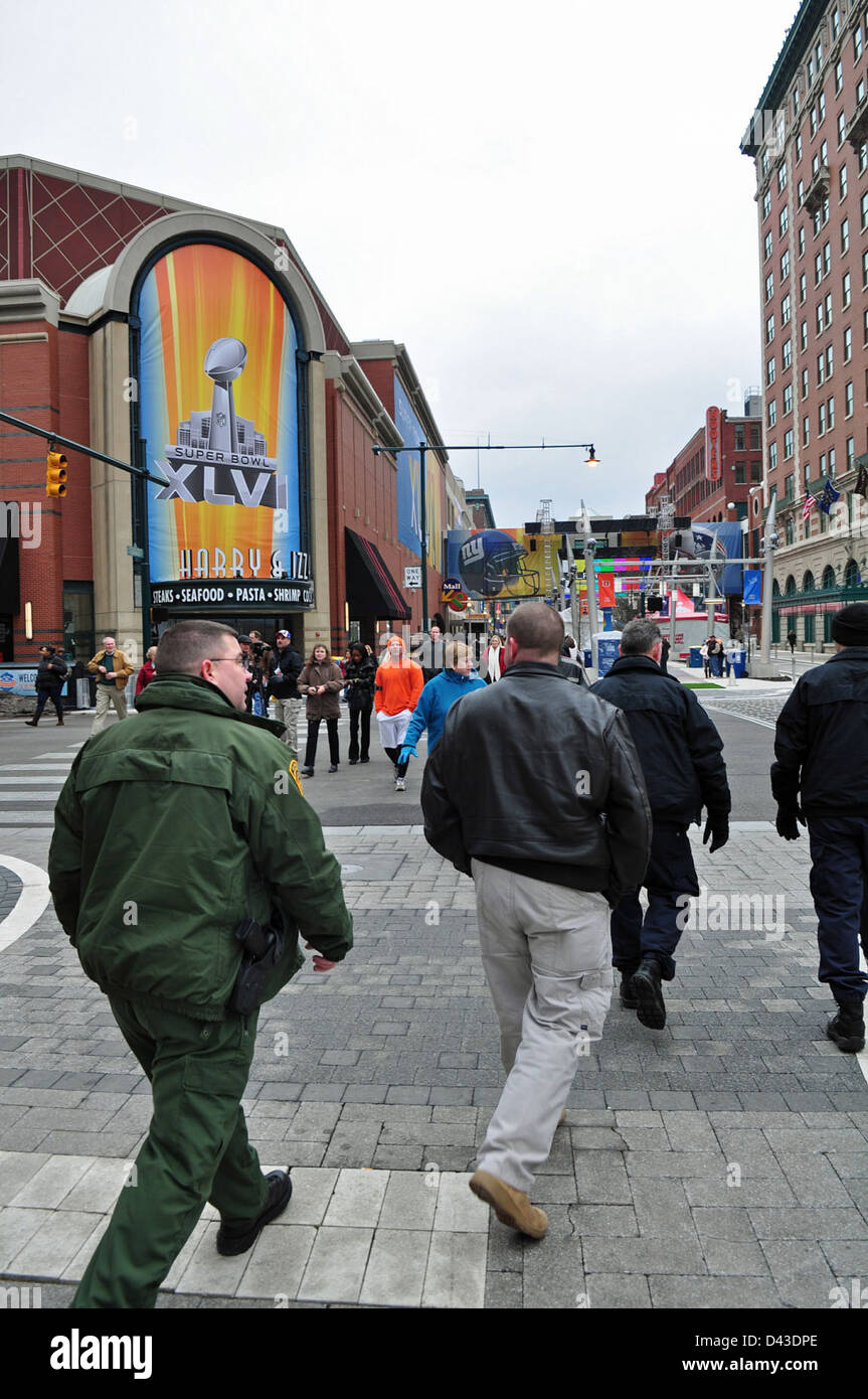 During Super Bowl XLVI, U.S. Customs and Border Protection (CBP) agents ...