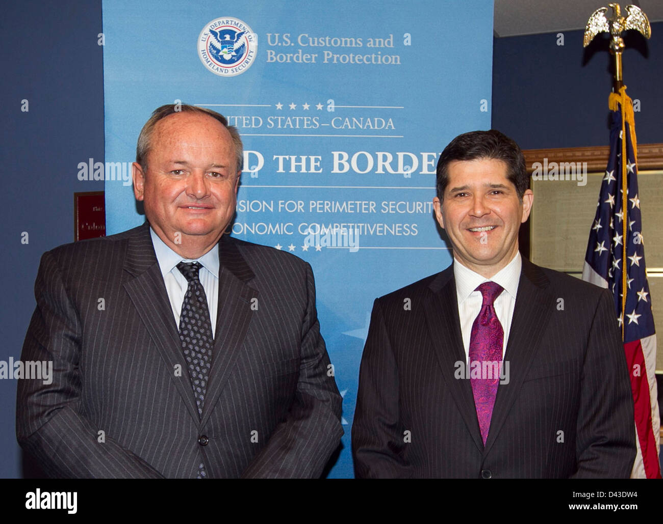 The U.S. Customs and Border Protection (CBP) and Canada Border Services ...