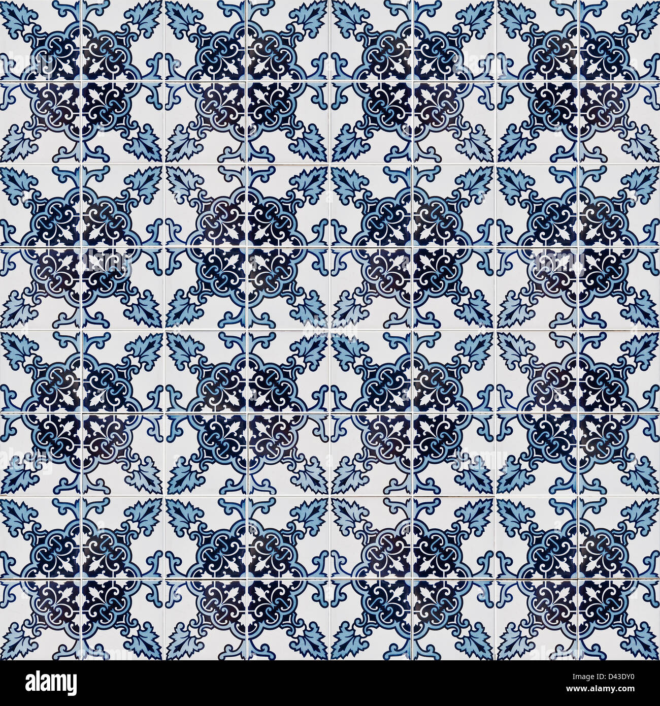 Seamless tile pattern of ancient ceramic tiles Stock Photo - Alamy