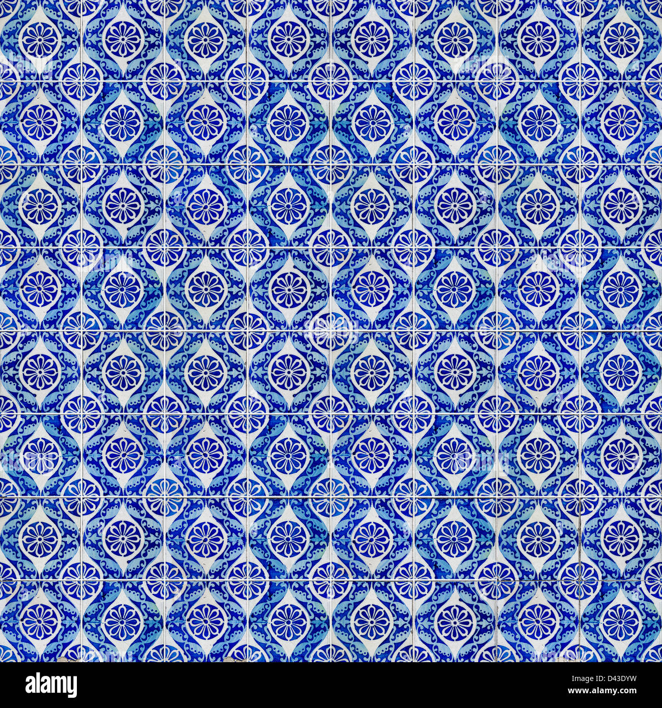 Seamless tile pattern of ancient ceramic tiles Stock Photo - Alamy