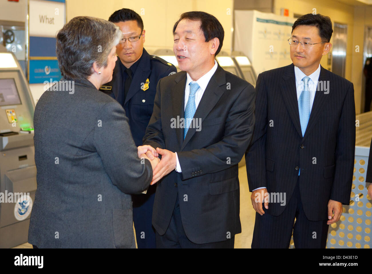 U.S. Korean Trusted Traveler Program; Global Entry Stock Photo - Alamy