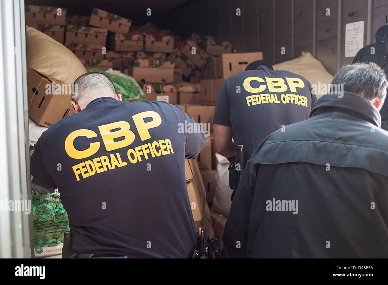 U.S. Customs and Border Protection (CBP) conducted the first cargo ...