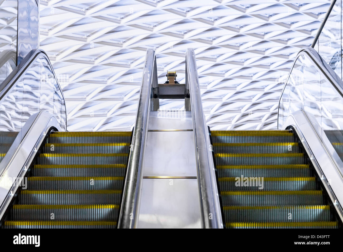 Escalator in King's Cross station, London, UK Stock Photo - Alamy