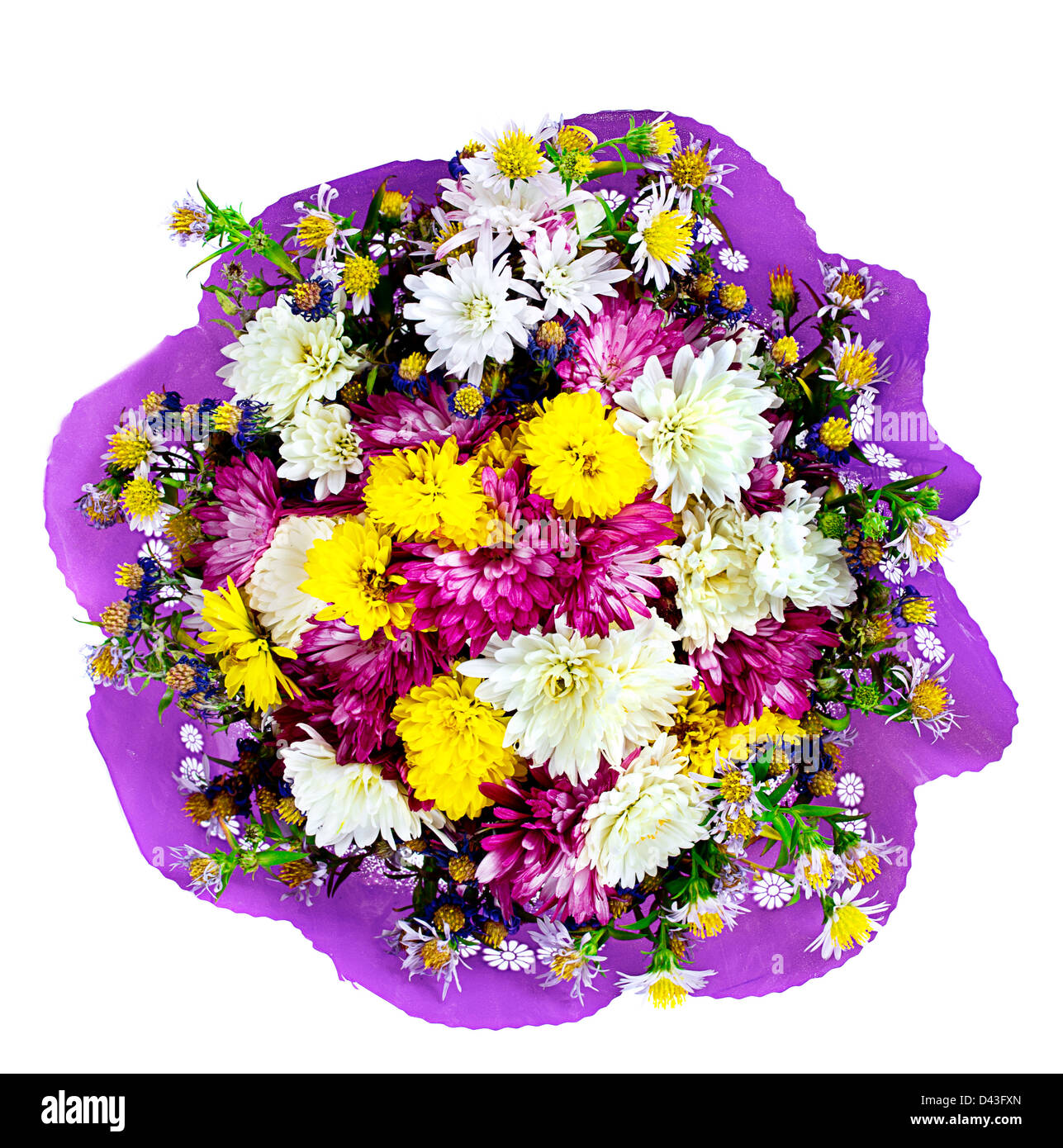 colorful flowers bouquet Stock Photo - Alamy