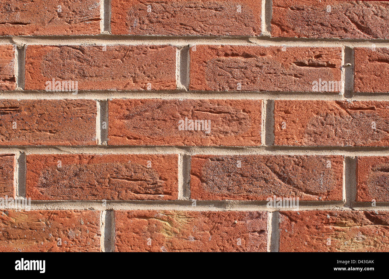 Abstract closeup of textured red brick wall background Stock Photo - Alamy