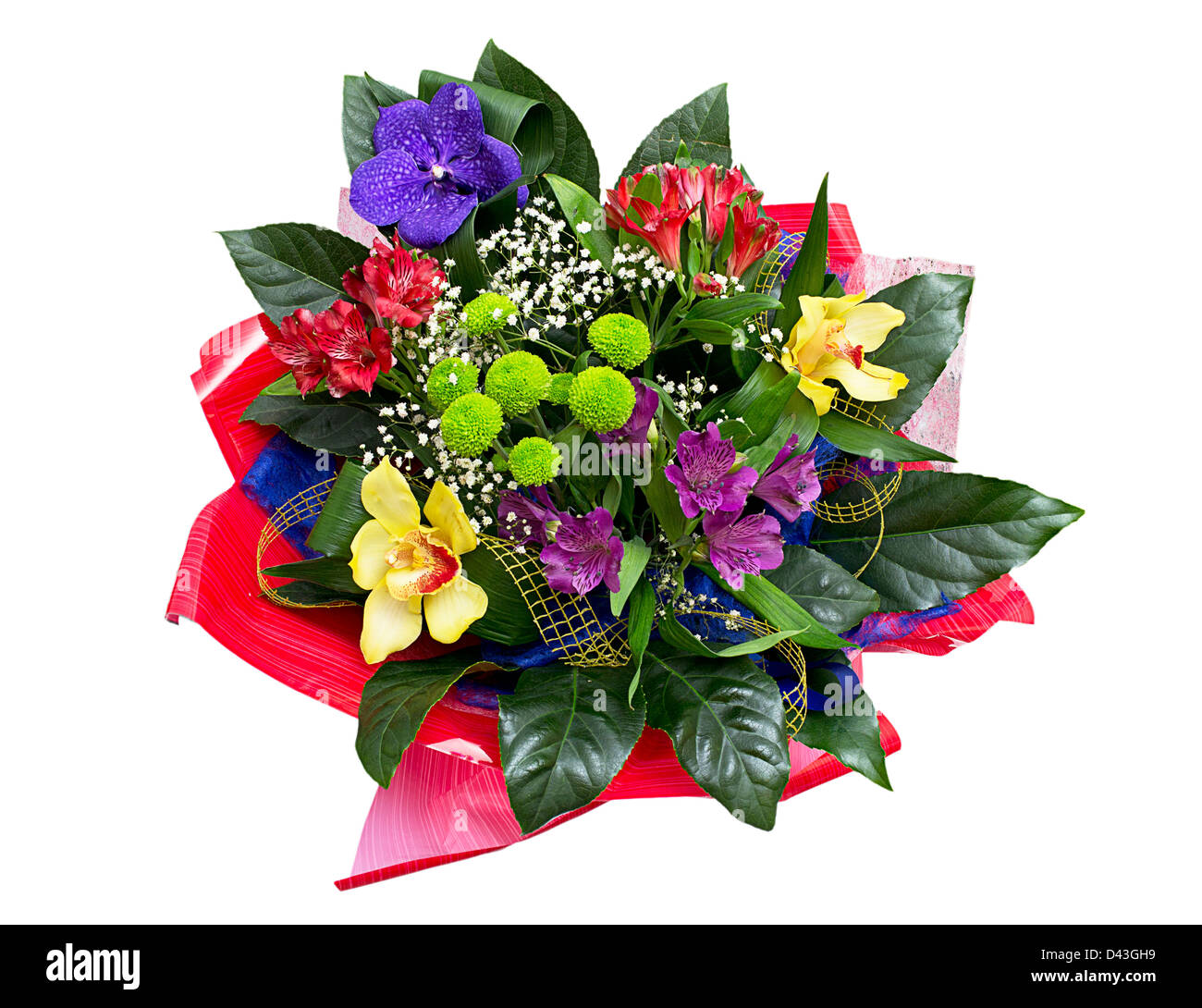 colorful flowers bouquet Stock Photo - Alamy