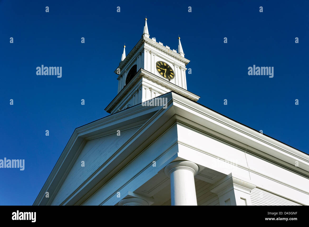 Old Whaling Church, Edgartown, Martha's Vineyard, Massachusetts, USA ...