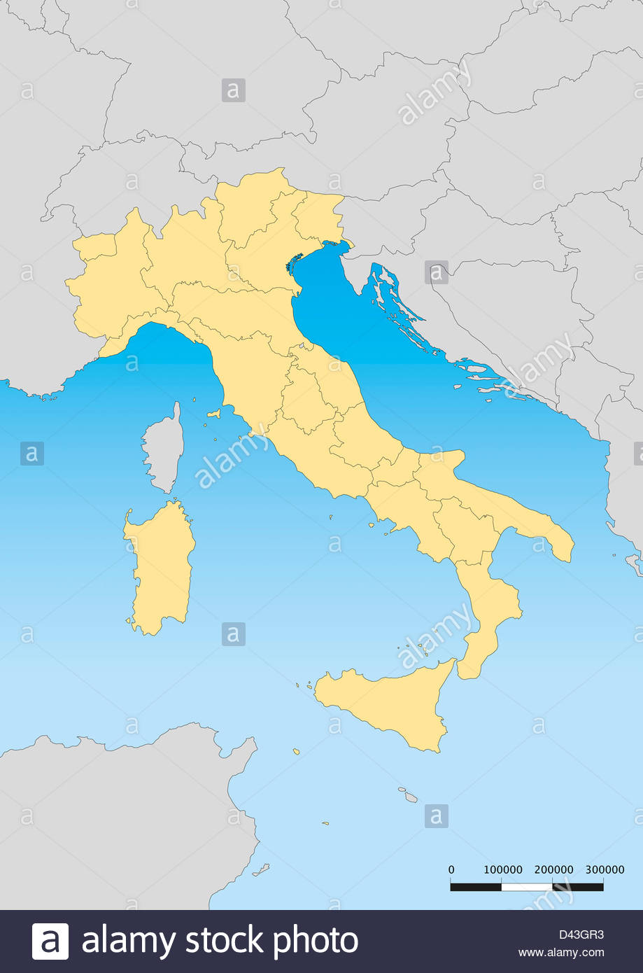 Map Of Naples And Sicily Stock Photos & Map Of Naples And Sicily Stock ...