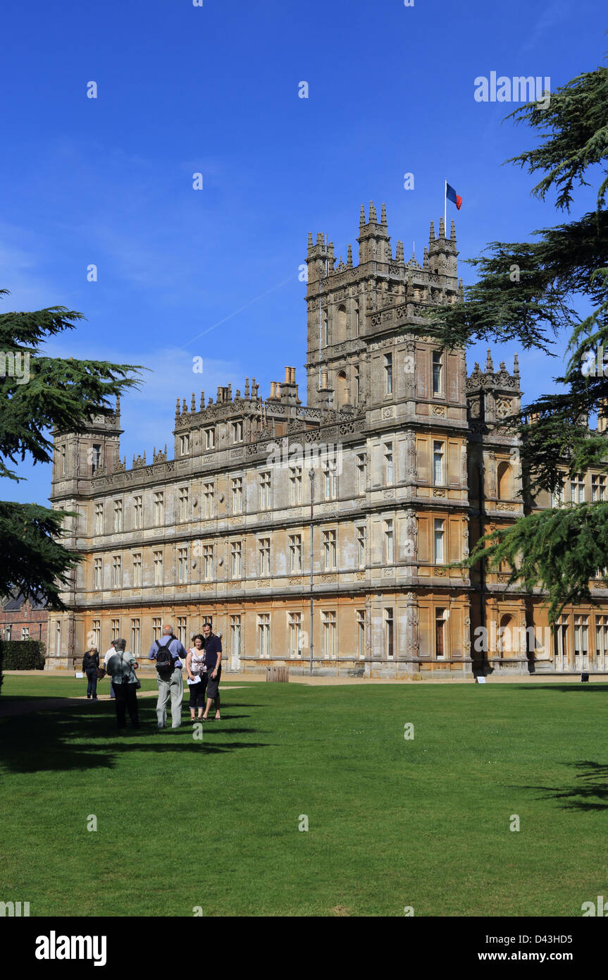 Highclere Castle Exterior Stock Photos & Highclere Castle Exterior ...