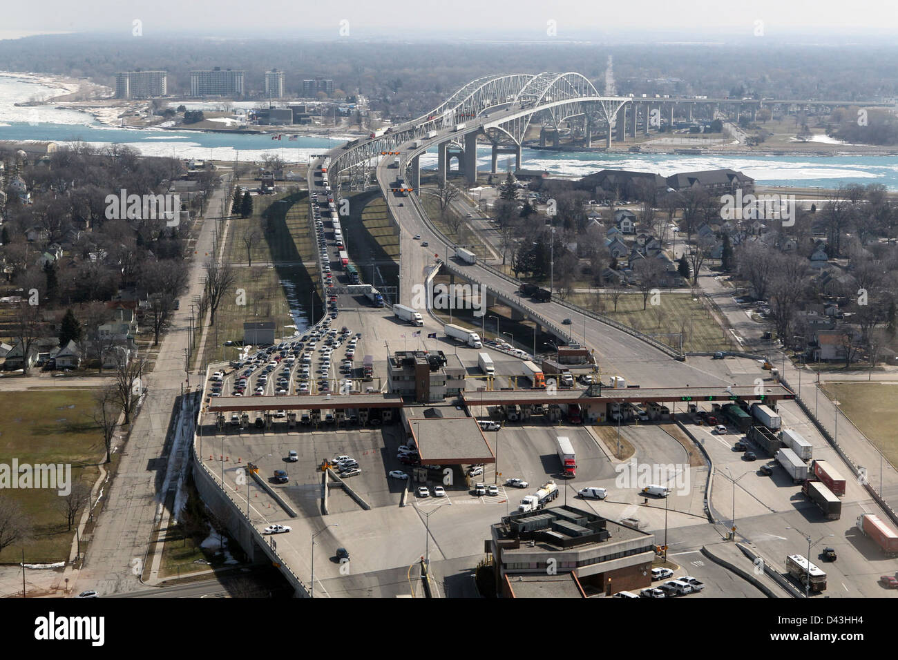 CBP officers at the Detroit Port of Entry conduct thorough inspections ...