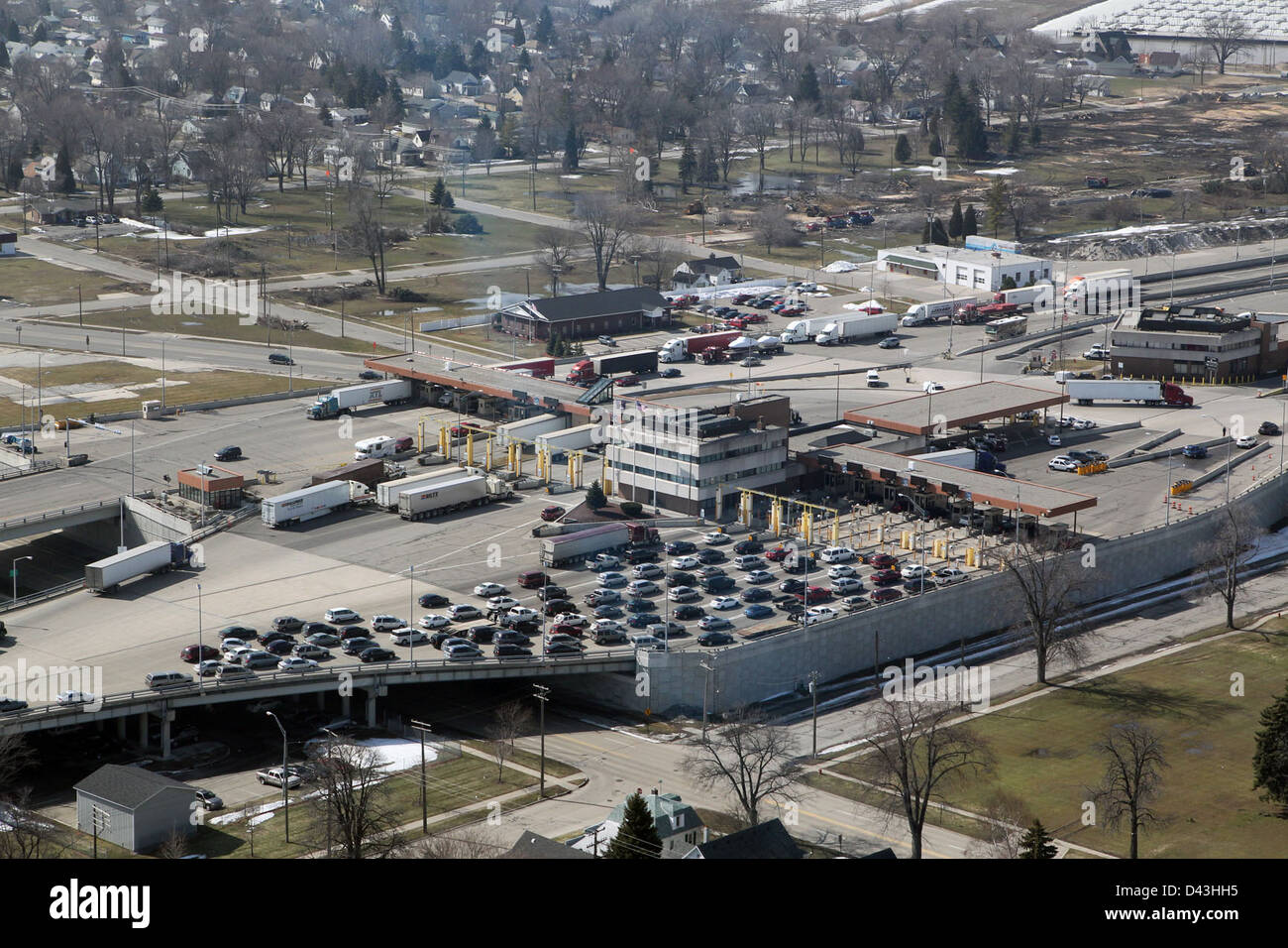 At the Detroit Port of Entry (POE-2), CBP officers conduct thorough ...