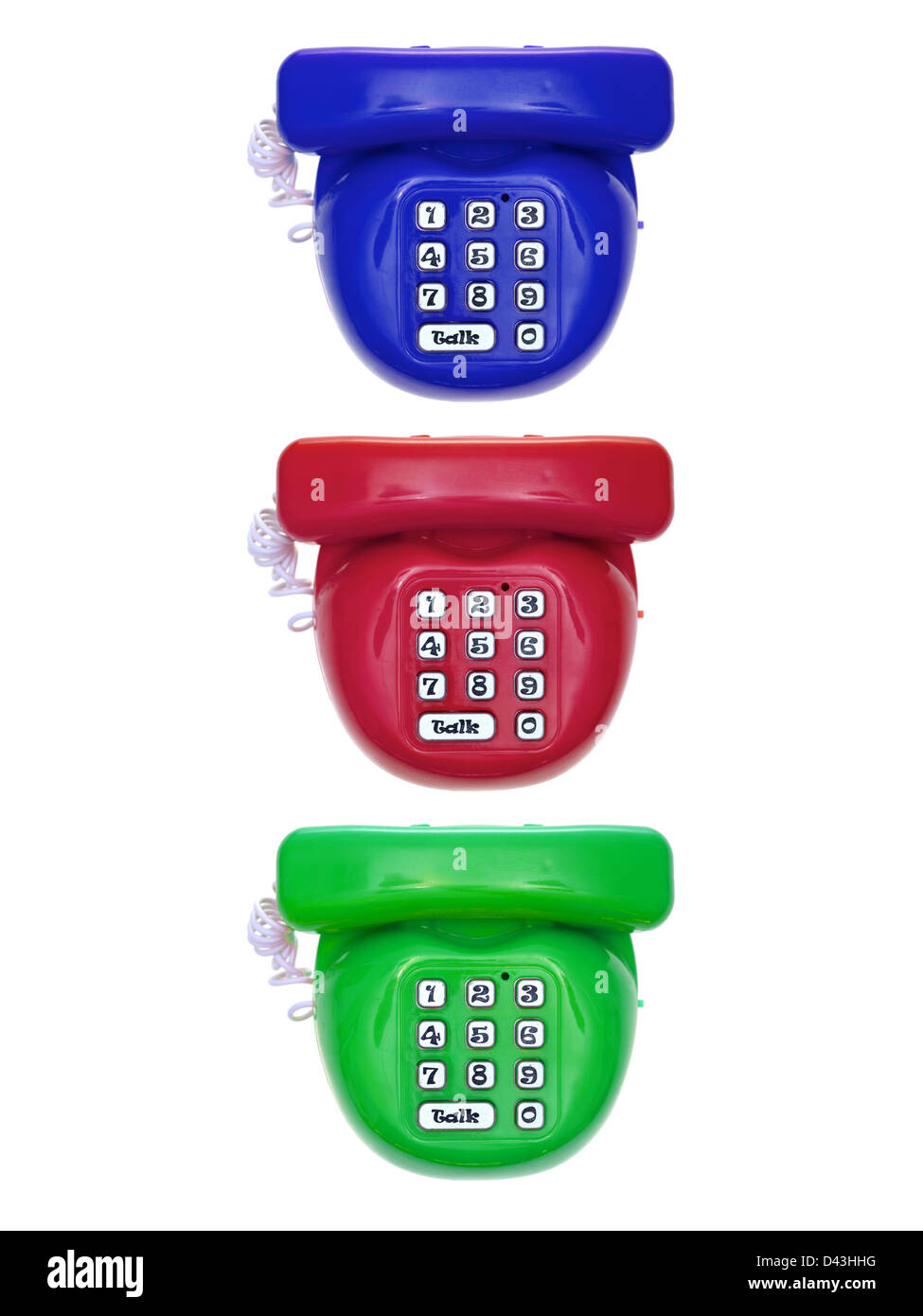 A vintage rotary telephone on a desk Stock Photo - Alamy